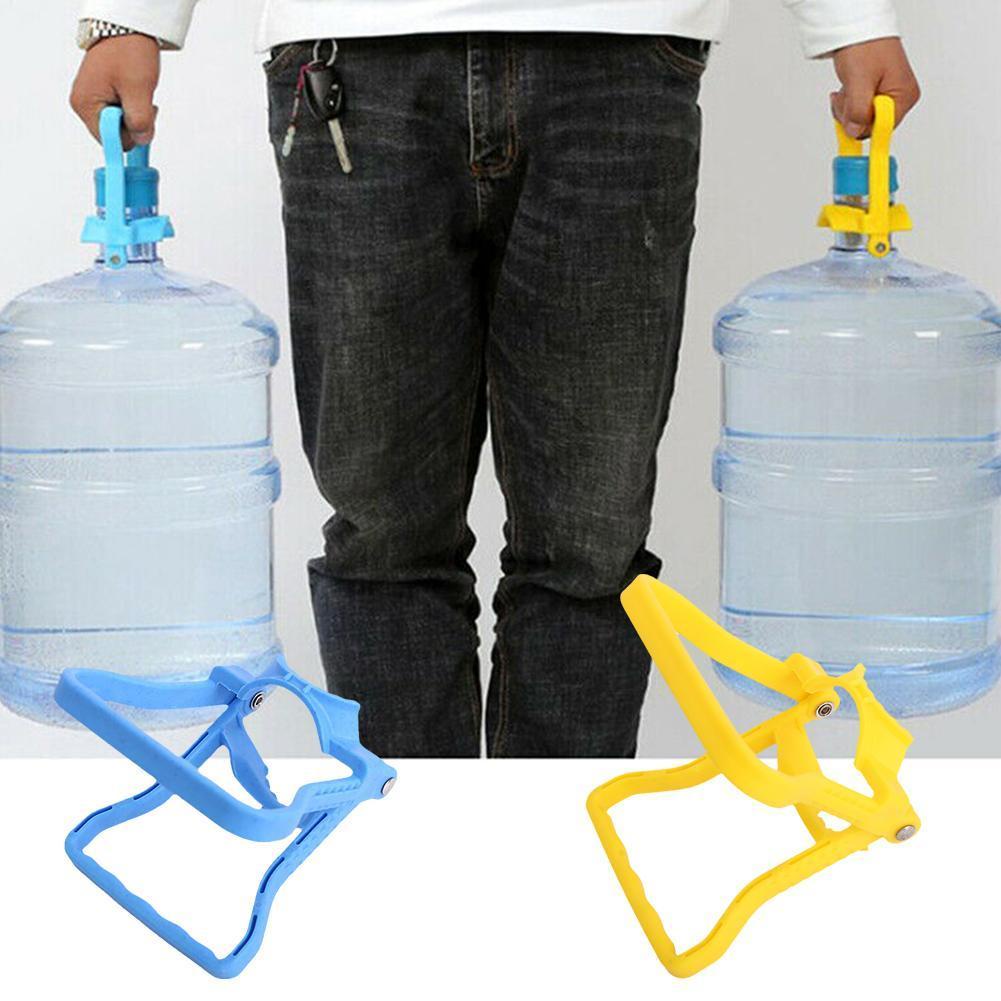 Round Gallon Water Container Lifter Holder Folding Lifter Bucket Handle ...