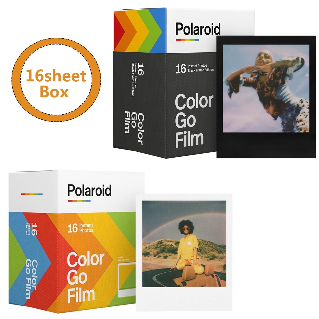 16sheets Original Polaroid Go Color Film for Instax Polaroid Go Instant ...