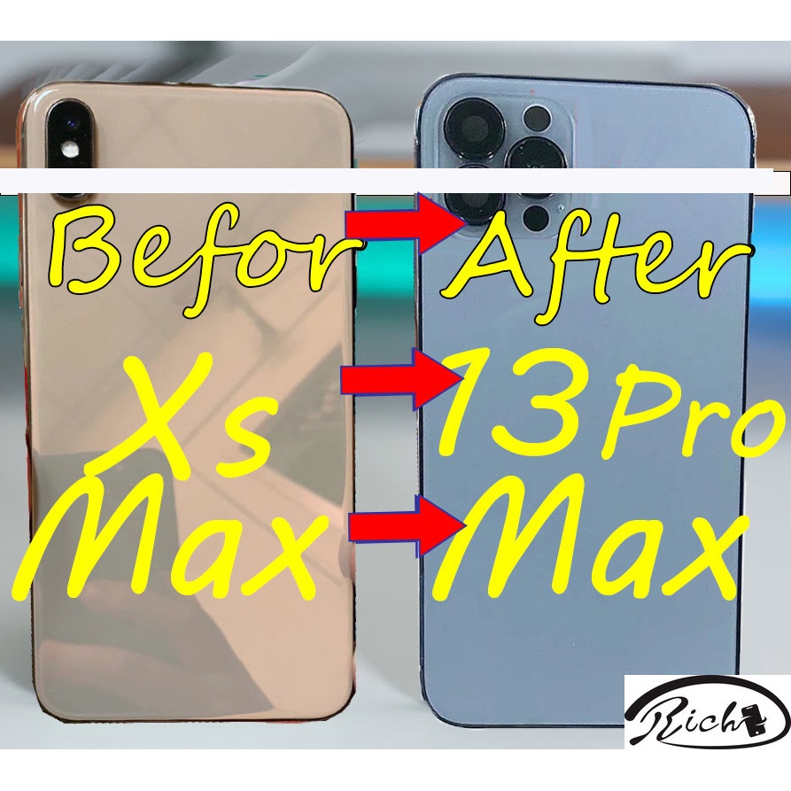 Stainless Diy housing For iPhone XsMax like 13Promax, Xs max to 13pro ...