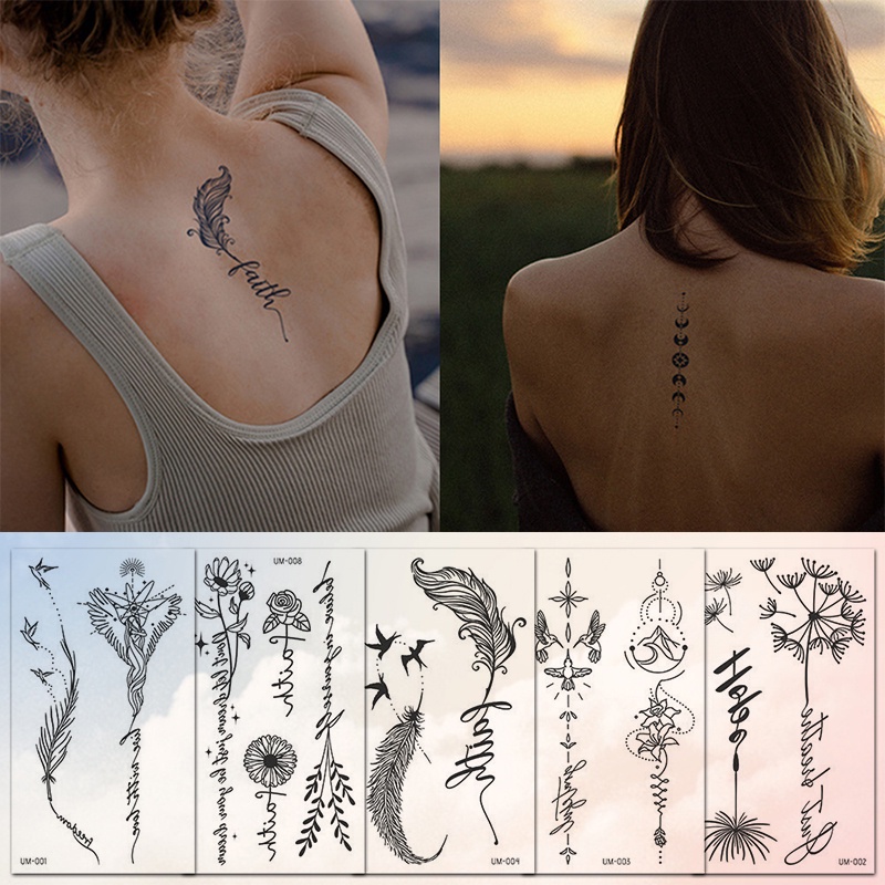 Magic Tattoo Sticker Waterproof Long Lasting 15 Days Fake Tattoo ...