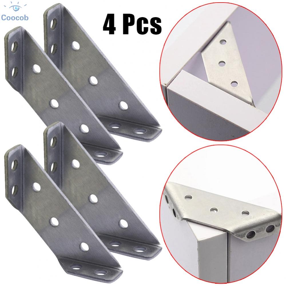 Durable 2mm Stainless Steel Corner Brackets – 90 Degree Angle Support ...