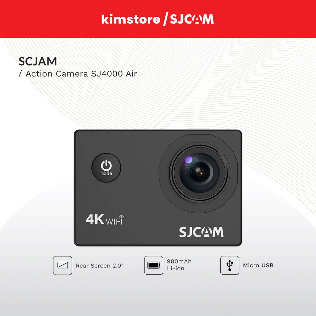 SJCAM Action Camera SJ4000 Air | Shopee Philippines
