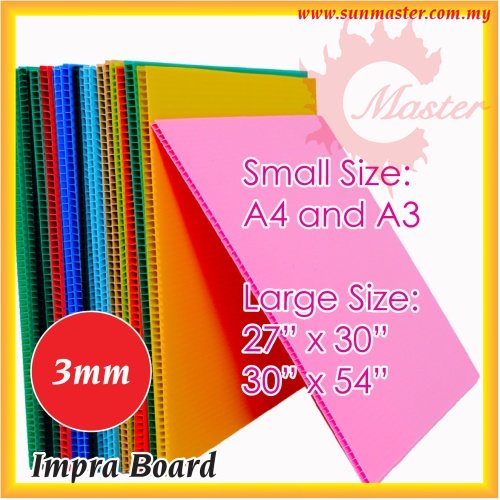 PP Impra Board A4 A3 PP Corrugated Board PP Hollow Board Polyplast ...