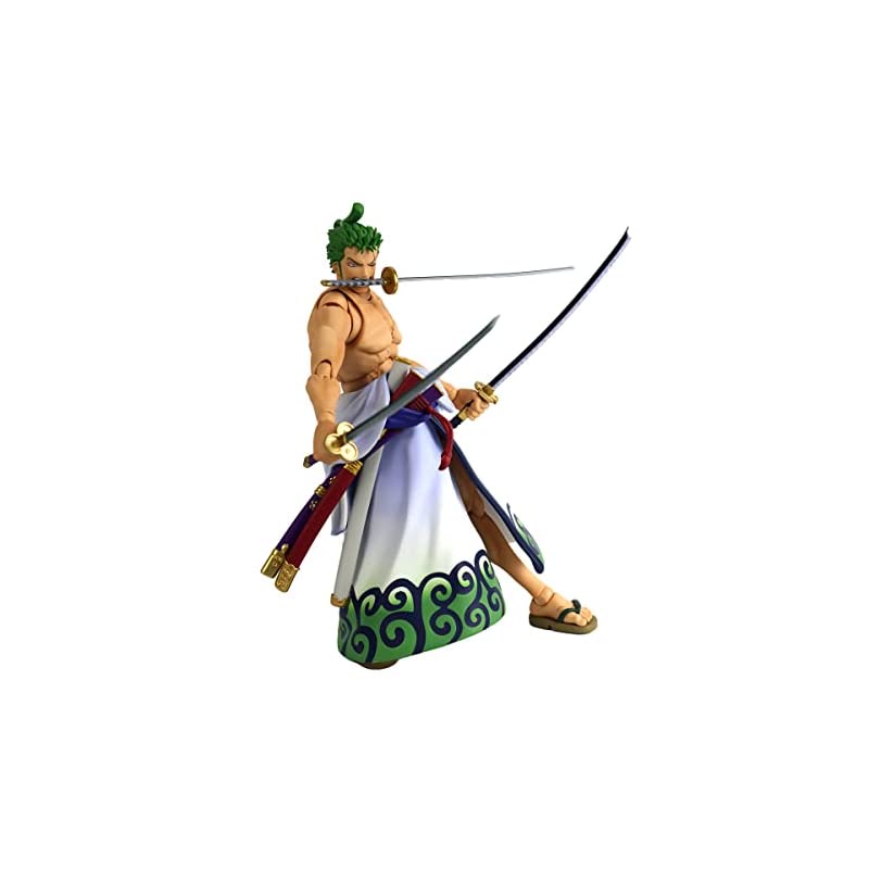 Variable Action Heroes ONE PIECE Zoro Juro Painted PVC Posable Figure ...