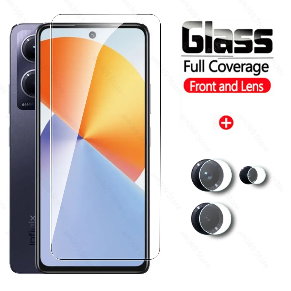 2in1 Infinix Note 30i 30 4G 5G 30 Pro Tempered Glass Full Screen ...