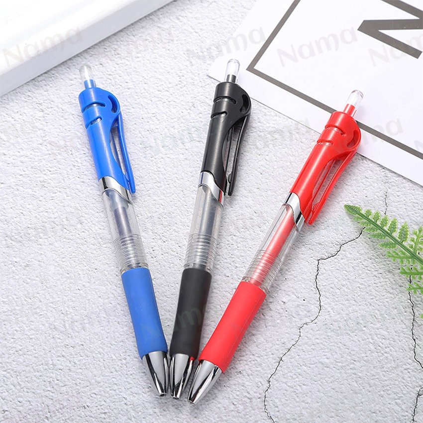 Nama 0.5mm Press Neutral Gel Pen Bullet Neutral Pen Business Office Pen ...
