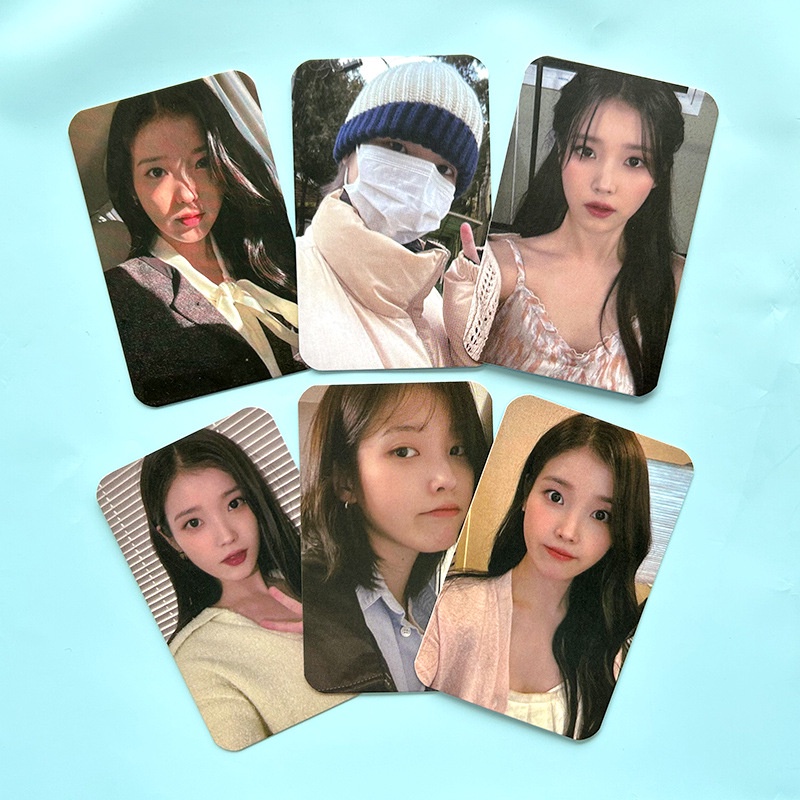 Kpop IU Small Cards Postcards Special Cards Collector Cards | Shopee ...