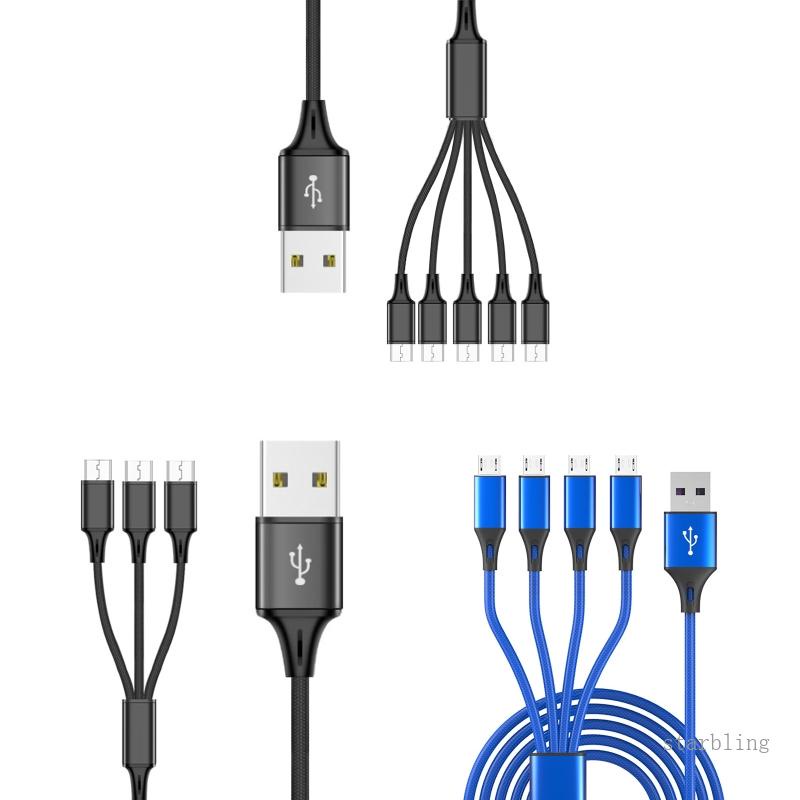 Star USB Charging Cable USB2 0 Male to Micro USB Male Adapter Cord ...