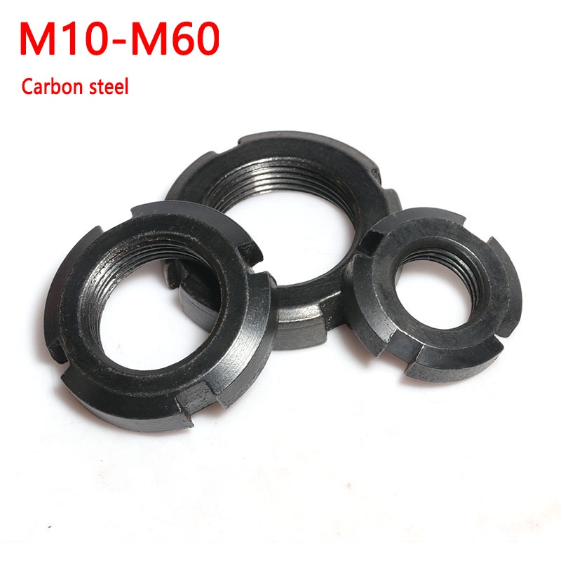 Round Nut M10 M12 M14 M16 M18 M20 M22 M24 M25 M27 M30 M33 M35 M36 M39 ...