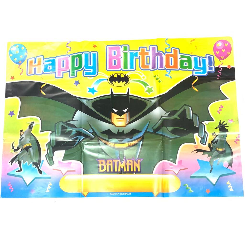 Batman Poster banner CelebraNT Display name | Shopee Philippines