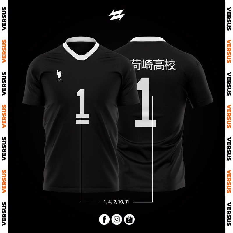 Ready Stock Haikyuu Inarizaki Full Sublimation Jersey | Shopee Philippines
