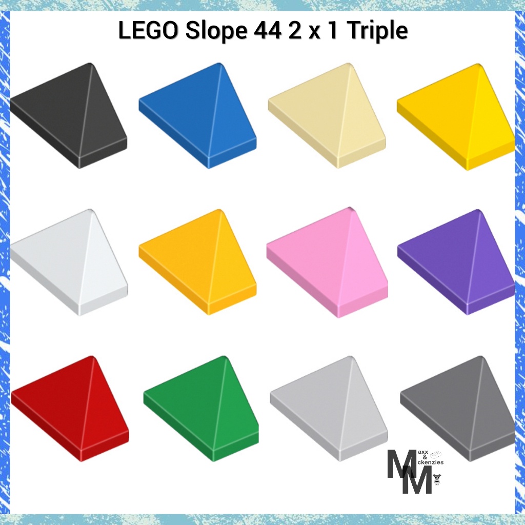 Slope 45 2x1 Triple (15571) LEGO Parts | Shopee Philippines