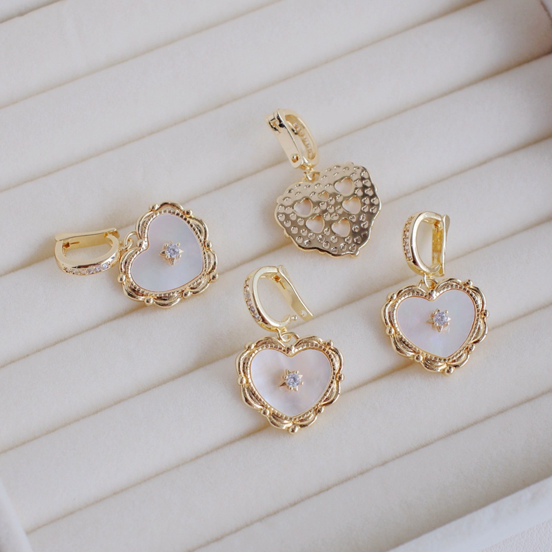Pendant Buckle 14K Gold-Clad Gold-Plated Color Retention French Retro ...
