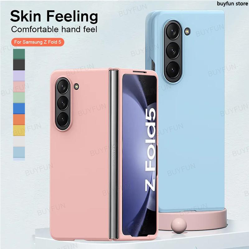 For Samsung Galaxy Z Fold6 5G Fold 6 5 Zfold6 Skin Feeling Hard PC ...