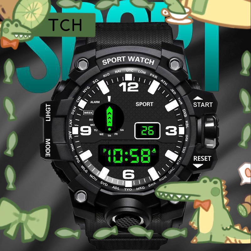 Men's Fashion Sports for men on sale Digital wrist Watches Alarm ...
