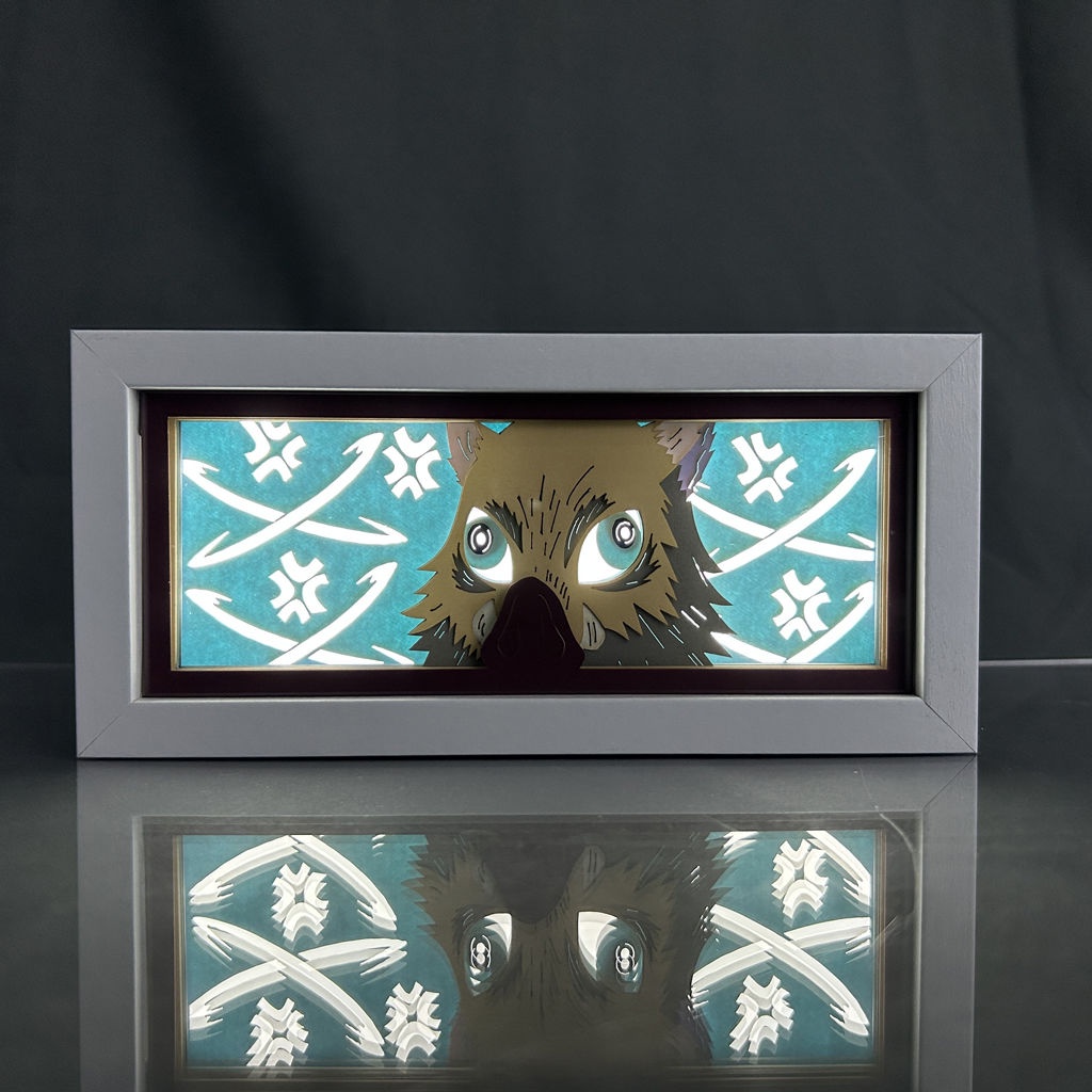 Anime Demon Slayer Light Box Home Creative Nightlight Manga Space ...