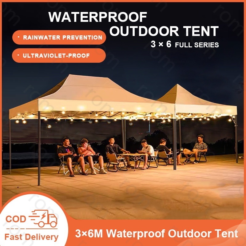 Tent 3x6 Waterproof Retractable Tent 3x4.5 Heavy Duty Car Tent Outdoor ...