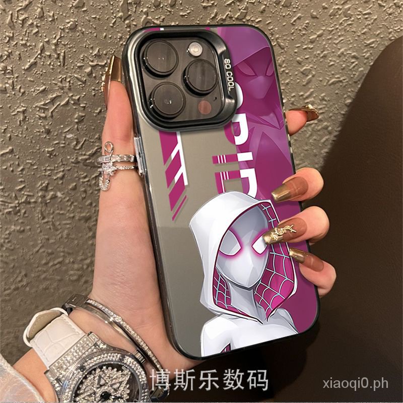 Mobile phone shell/set suitable for iPhone Marvel movie Spider-Man/Ge ...
