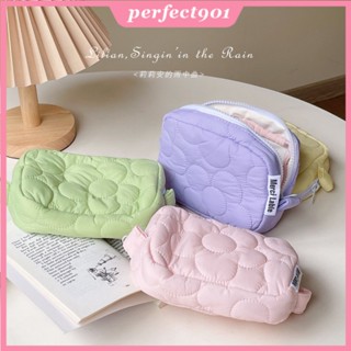 Makeup Bag Cute Flowers Cosmetic Bag Ins Student Large-Capacity ...