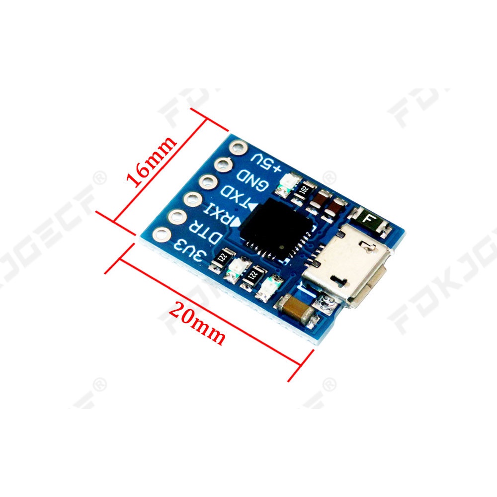 CP2102 USB 2.0 to UART TTL 5PIN Connector Module Serial Converter STC ...