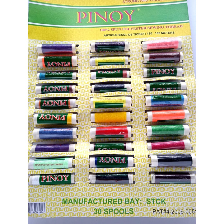 EARTH&PINOY Sinulid/thread 30 pieces/1 pack | Shopee Philippines
