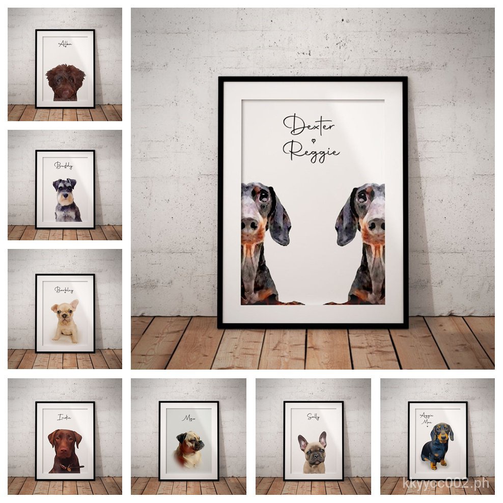 Black Cockapoo Sausage Cute Dog Posters Art Print Home Decor Wall ...