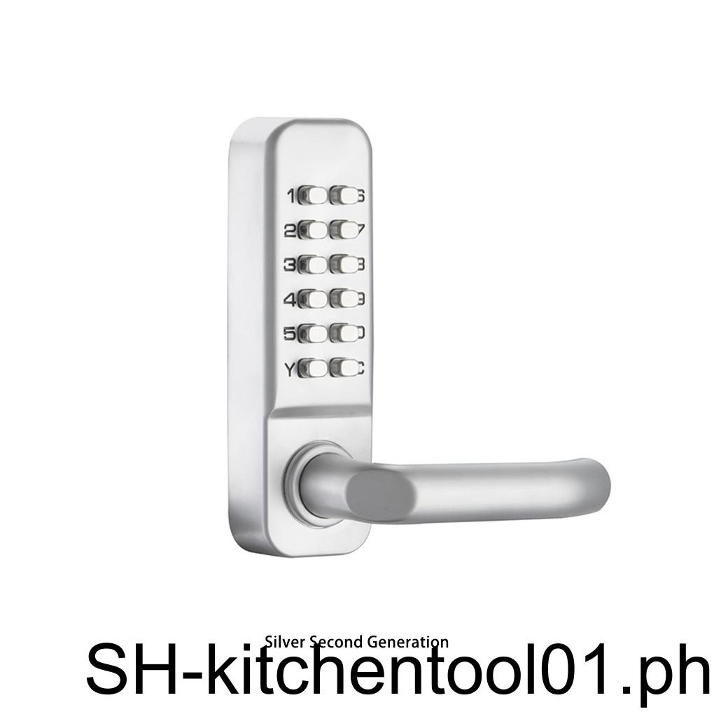 Keyless Mechanical Digital Door Lock Code Password Latch Double Sided ...