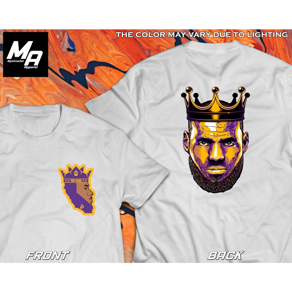 Lebron James Game Face for Women's & Men Graphic Print Tshirt for ADULT ...