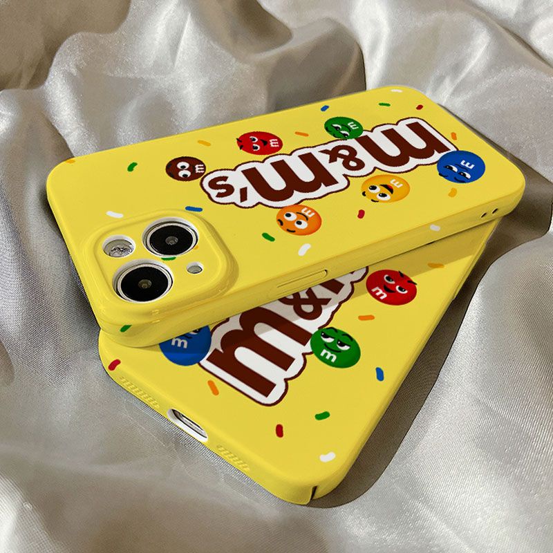 Cartoon Cartoon Chocolate Bean Phone Case Shockproof Shockproof Hard ...
