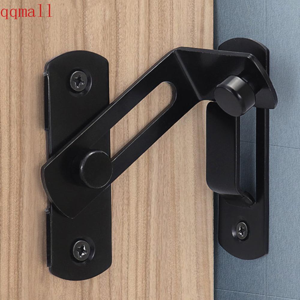 QQMALL Door Lock Gate 90 180 Degree Sliding Barn Window Hook Toggle ...