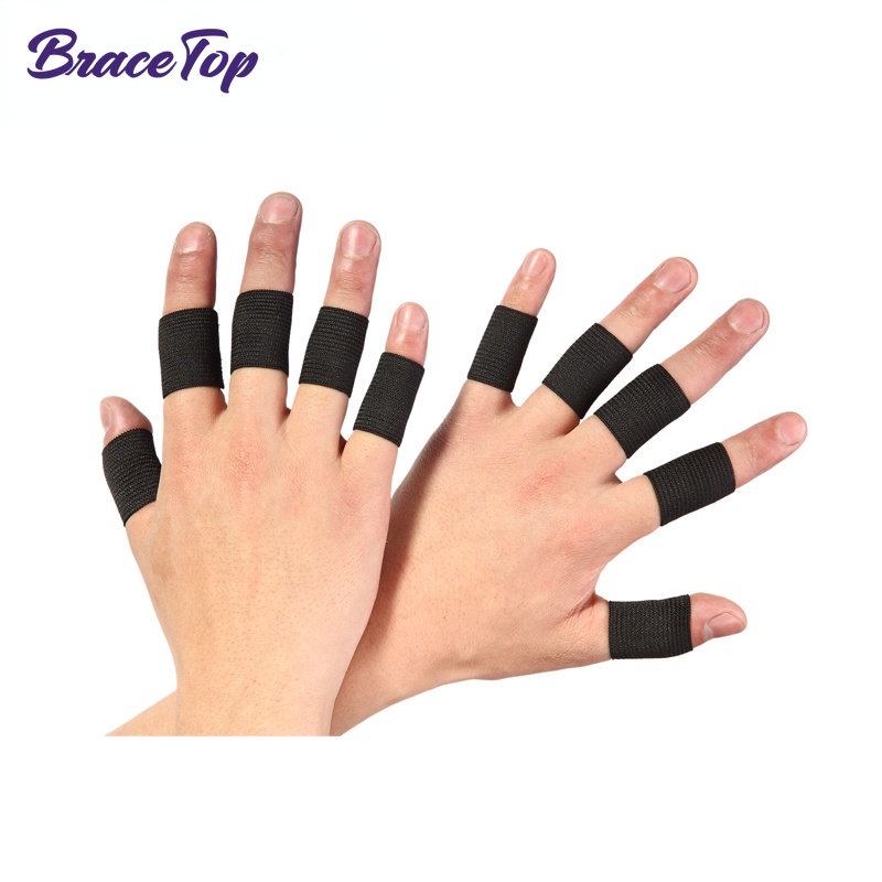 BraceTop 10PCS/set finger sleeve finger bandage finger tape for ...