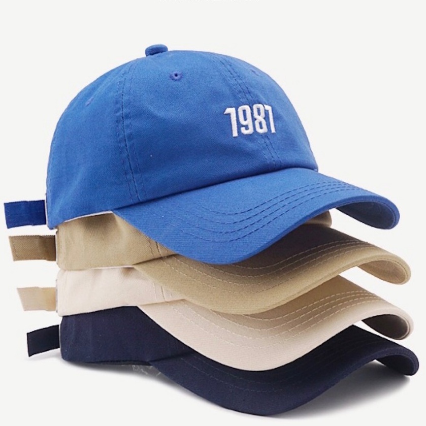 Personalized 1987 number embroidery Amy cap | Shopee Philippines