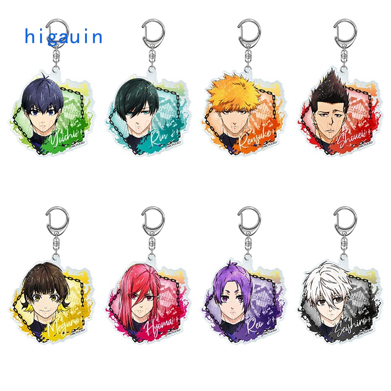 Anime Blue Lock Keychain Chigiri Hyouma Isagi Yoichi Bachira Meguru ...