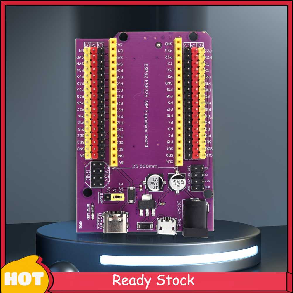 Esp32 Development Module Usb 38pin Type C Micro Module Gpio Expansion