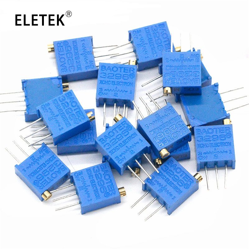 3296w Variable Resistors MultiTurn Trimmer Adjustable Precision ...