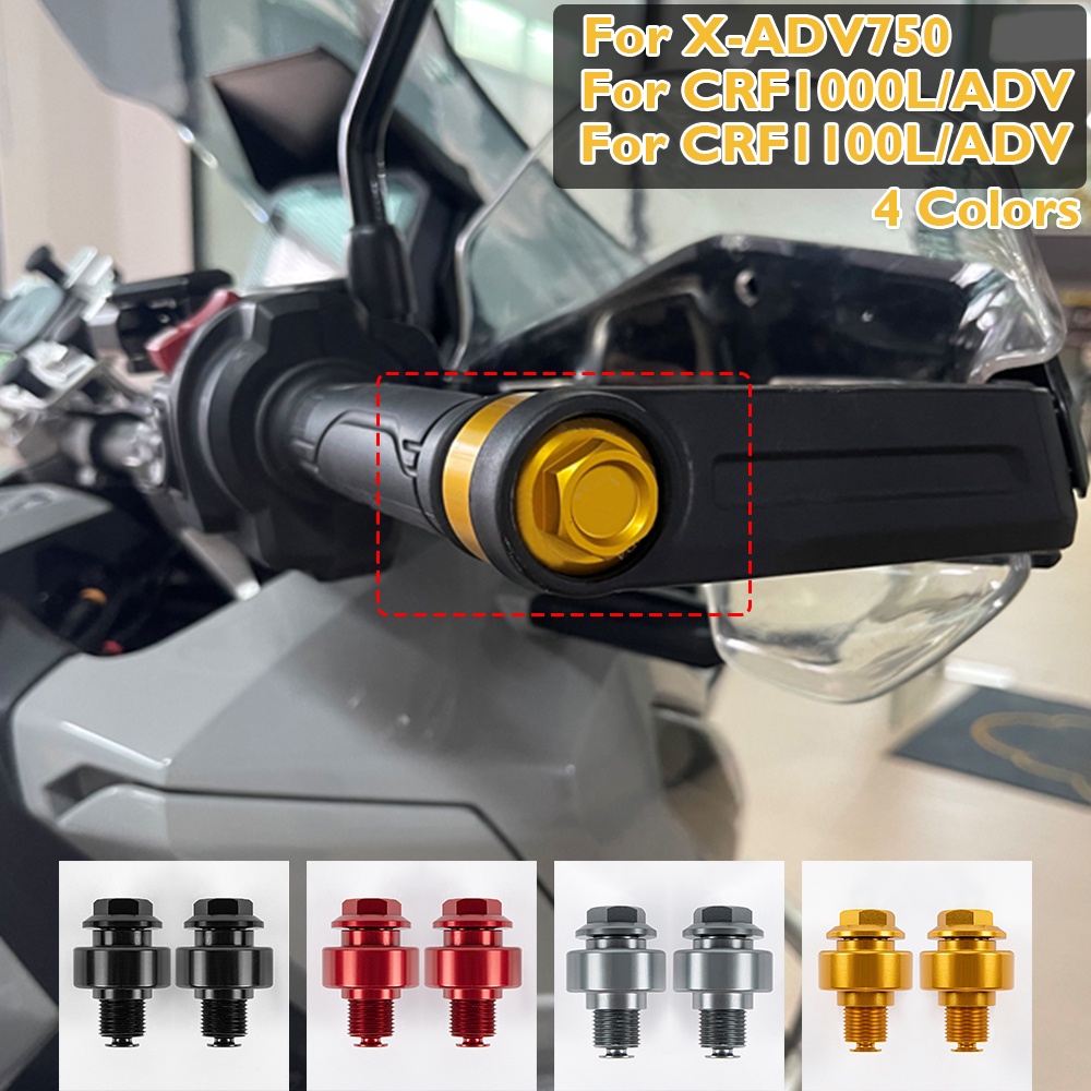 Motorcycle Handle Ends Bar Balanced Plug Slider Handlebars Cap Grips ...