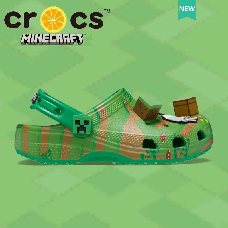 Croc for KIDS MINECRAFT ELEVATED CLOG cross kids beach shoes are ...