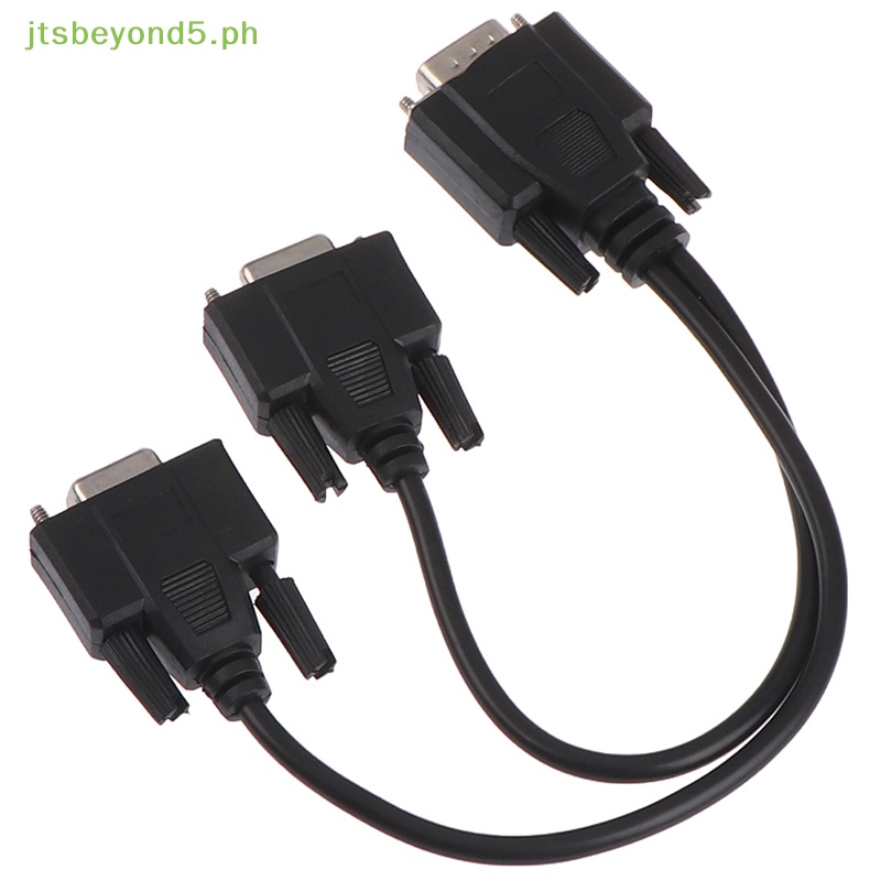 # JTPH # 15Pin VGA male to 2 vga svga female adapter splitter video ...