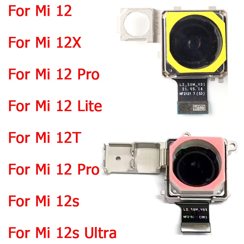 For Xiaomi 12 12X 12 Pro Lite Big Back Camera 12S Ultra MI12 Mi 12T ...