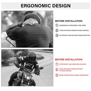 For YAMAHA MT-07 MT07 2021- Motorcycle With Offset Handlebar Riser Kit ...
