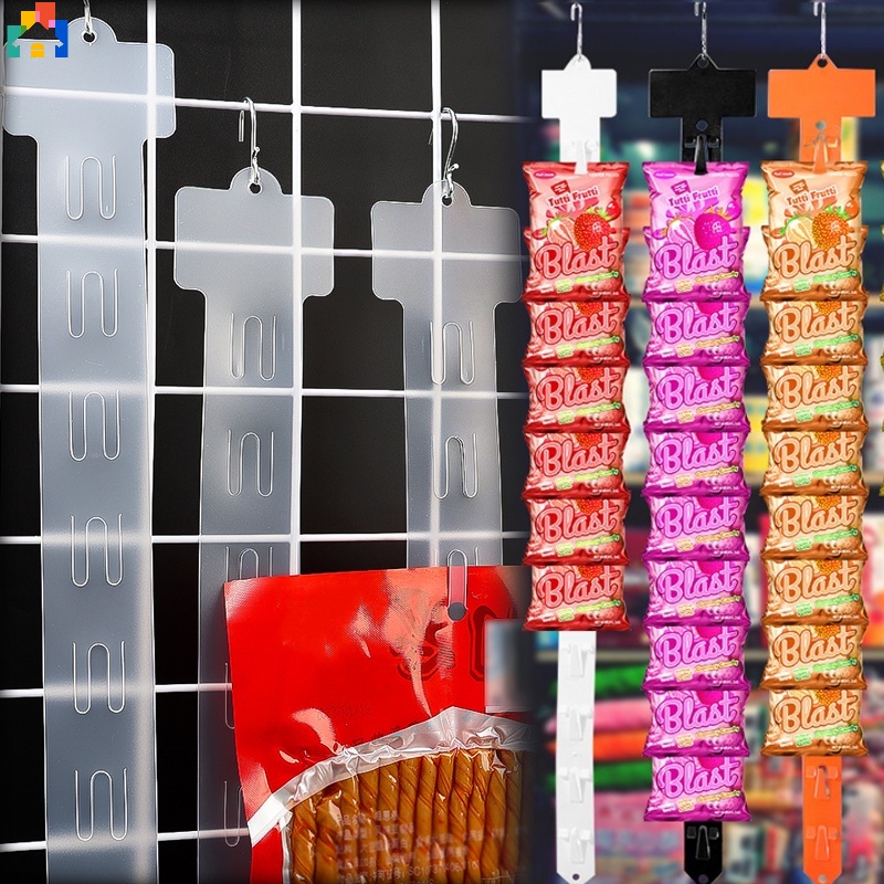 Supermarket Snack Plastic Hanging Strips Store Snacks Display Hanger ...