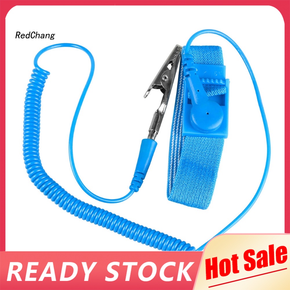 RC~ Anti-Static ESD Electric Shock Prevent Grounding Wrist Strap ...