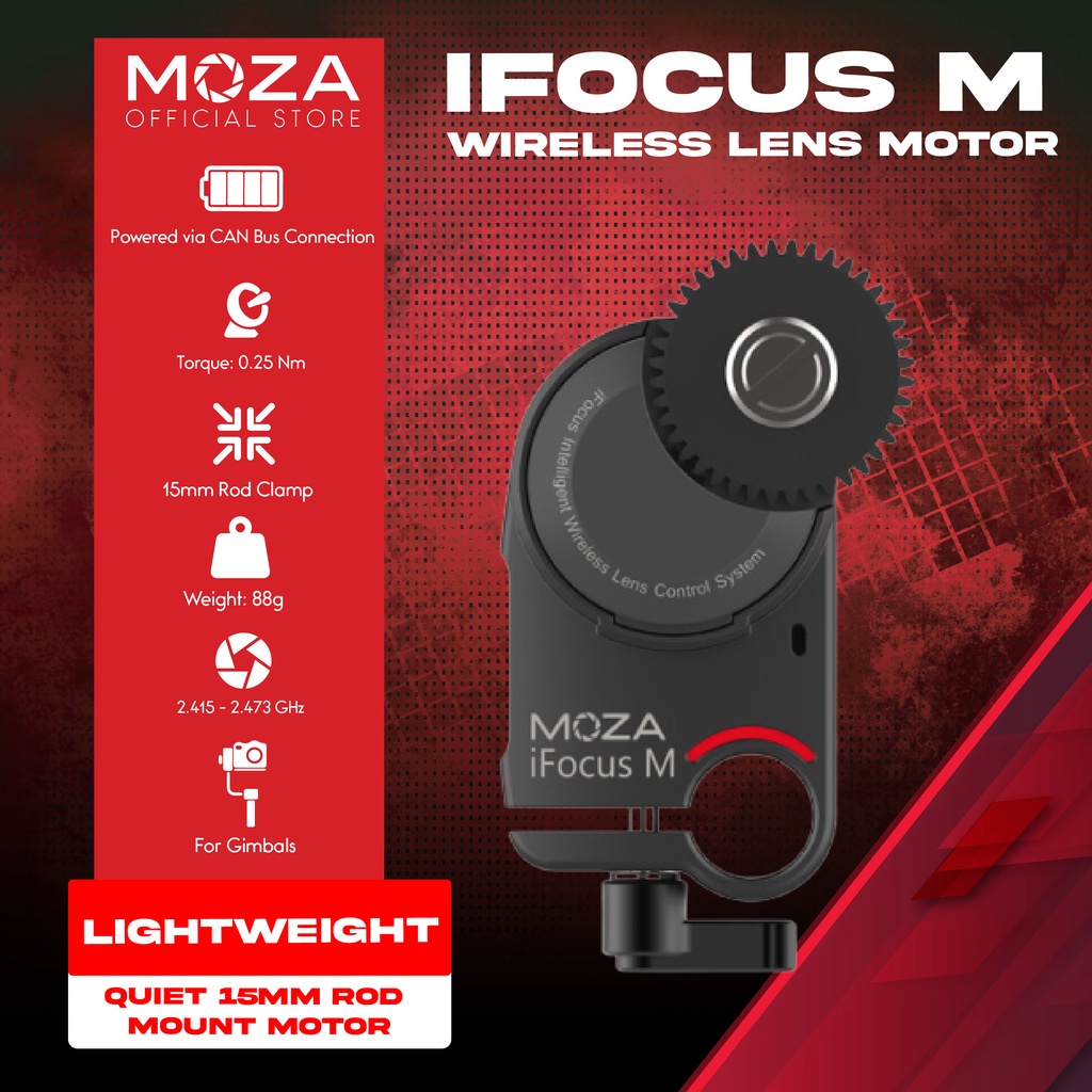 Moza Ifocus-M Follow Focus Motor | Shopee Philippines