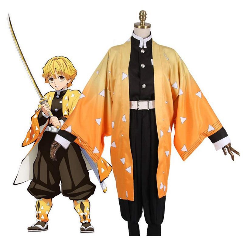 Amine Demon Slayer: Kimetsu and Yaiba Kamado Nezuko Agatsuma Zenitsu ...