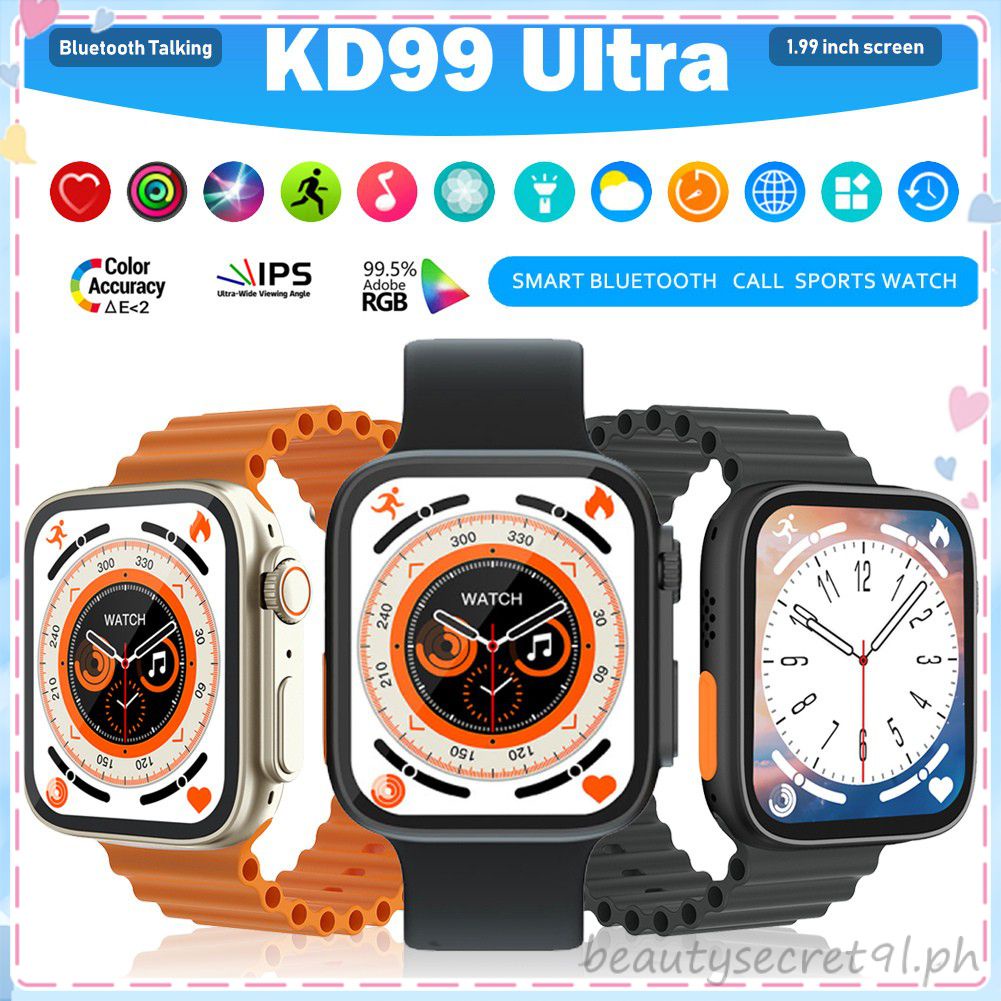 Original KD99 Ultra Smart Watch T800 Ultra Smart Watch Series 8 1.99 ...