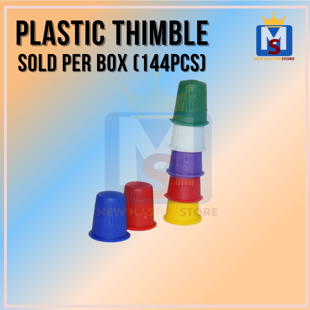 Plastic Thimble for Sewing / Timbol (Sold per box - 144 pcs per box ...