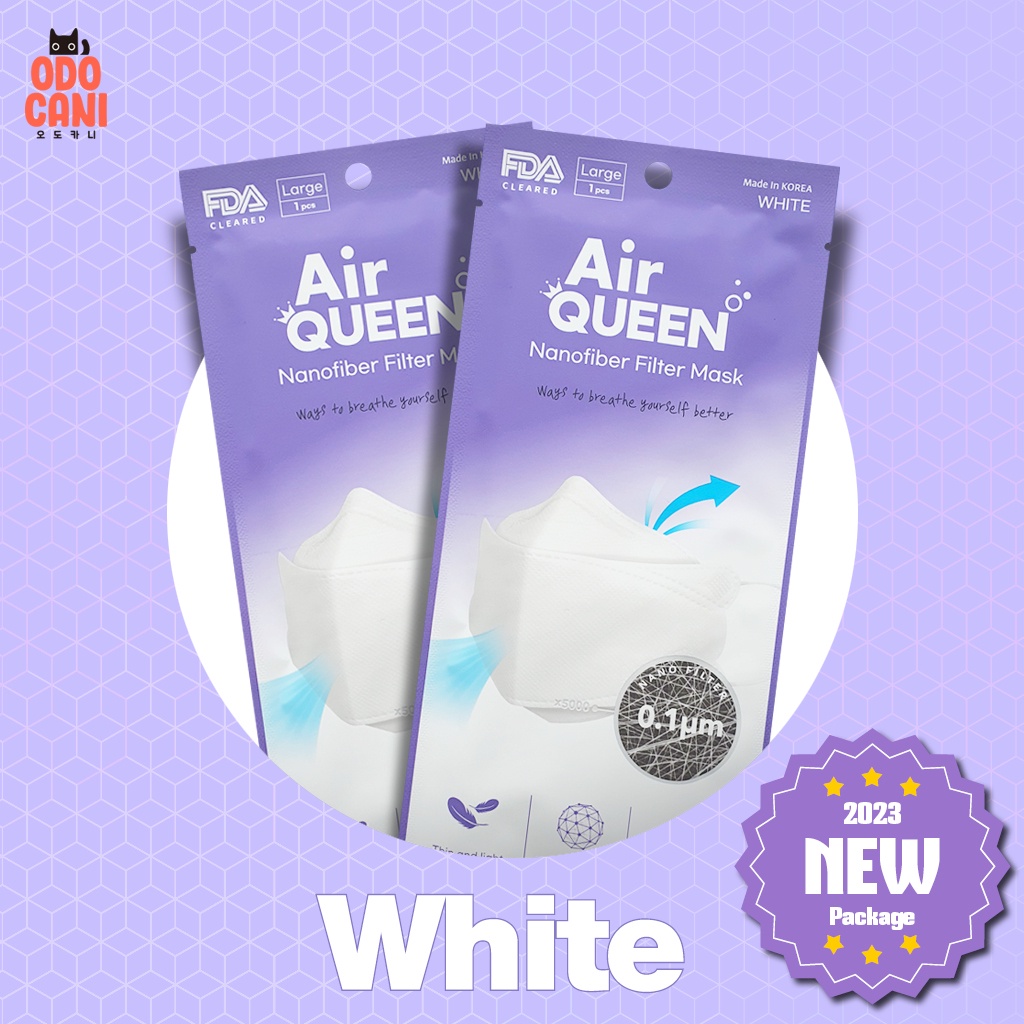 [10pcs] Air Queen Nano Mask Black Mask ( 3d mask / disposable mask ...