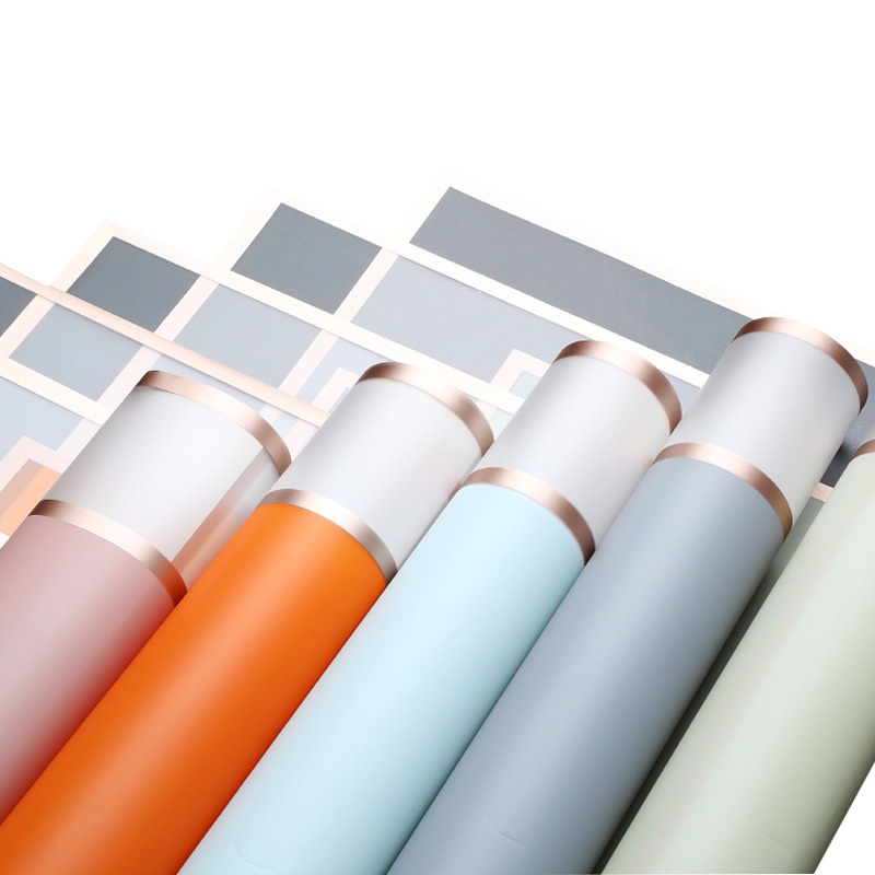 20pcs / 5pcs Milan Bouquet Paper Jelly Film Waterproof Packaging Flower ...