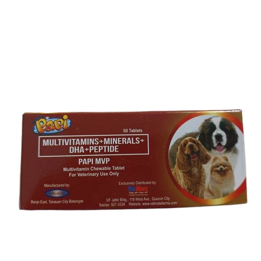 Papi MVP Chewable Tablet for Dogs and Cats | Shopee Philippines