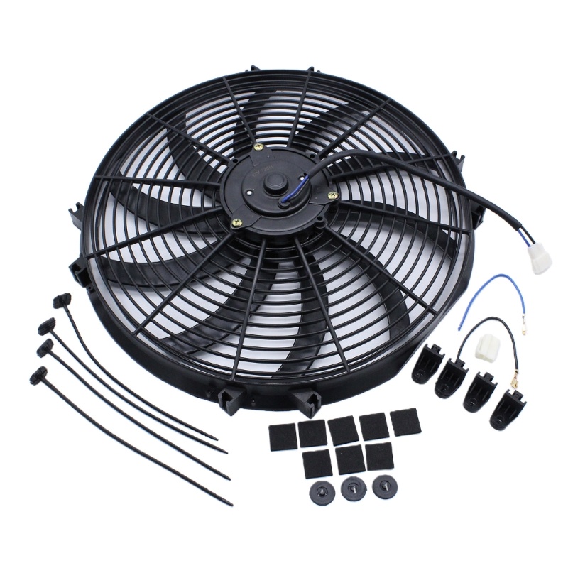 EDB* 16 Universal Electric Radiator Slim Push Pull Cooling Fan 12V 120W Mount Kit | Shopee ...